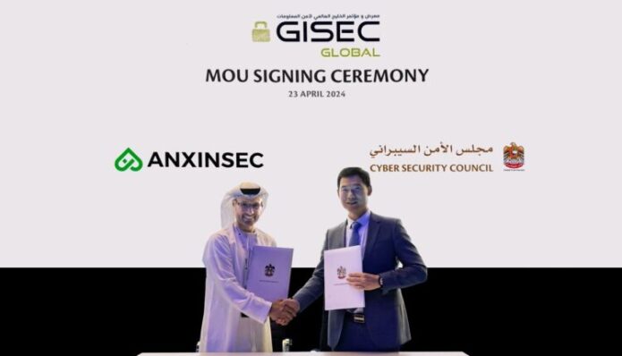 Anxinsec And The Cyber Security Council Sign MOU At GISEC2024 - Security MEA